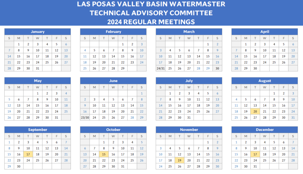 TAC Meetings - Fox Canyon GMA